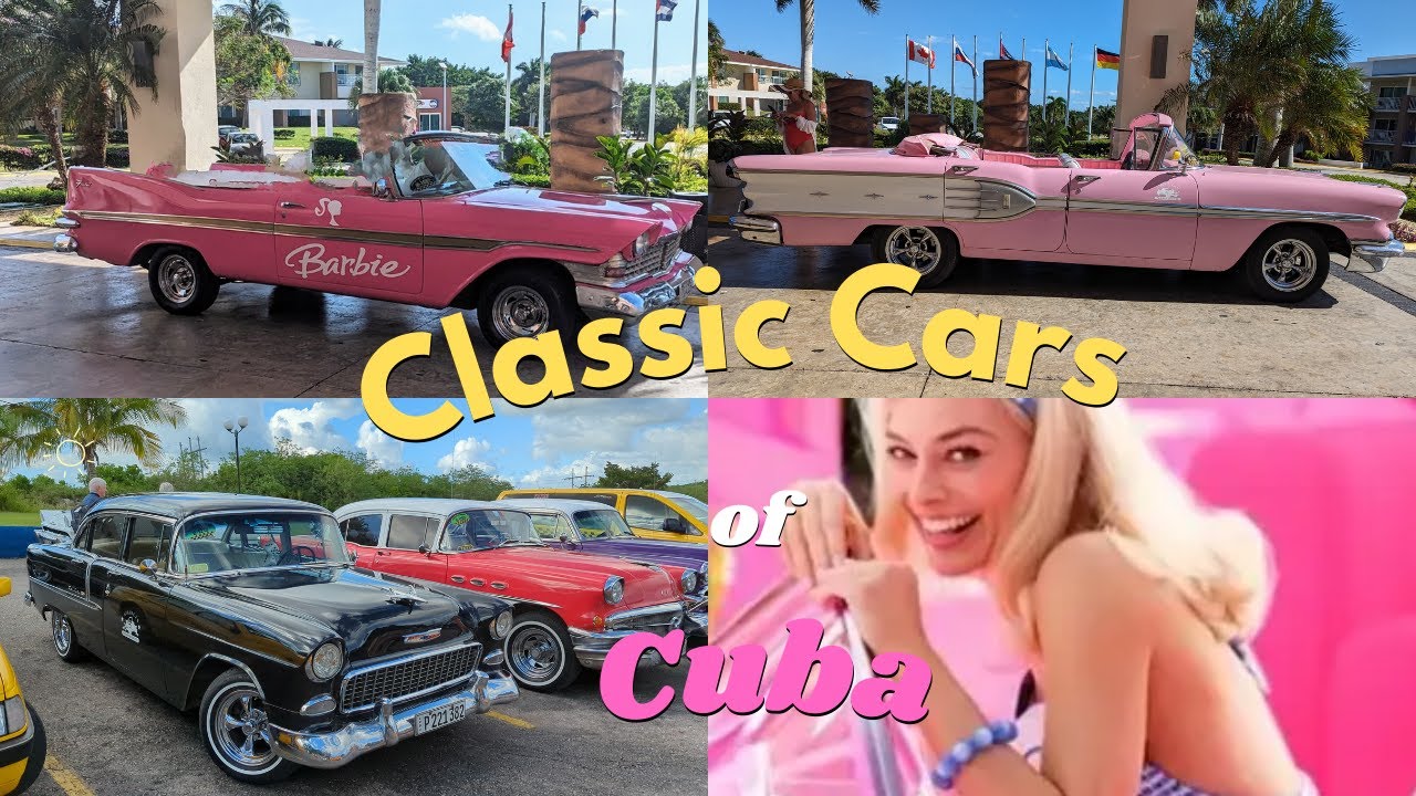 Classic Cuban Cars & BARBIE joined us!! - YouTube