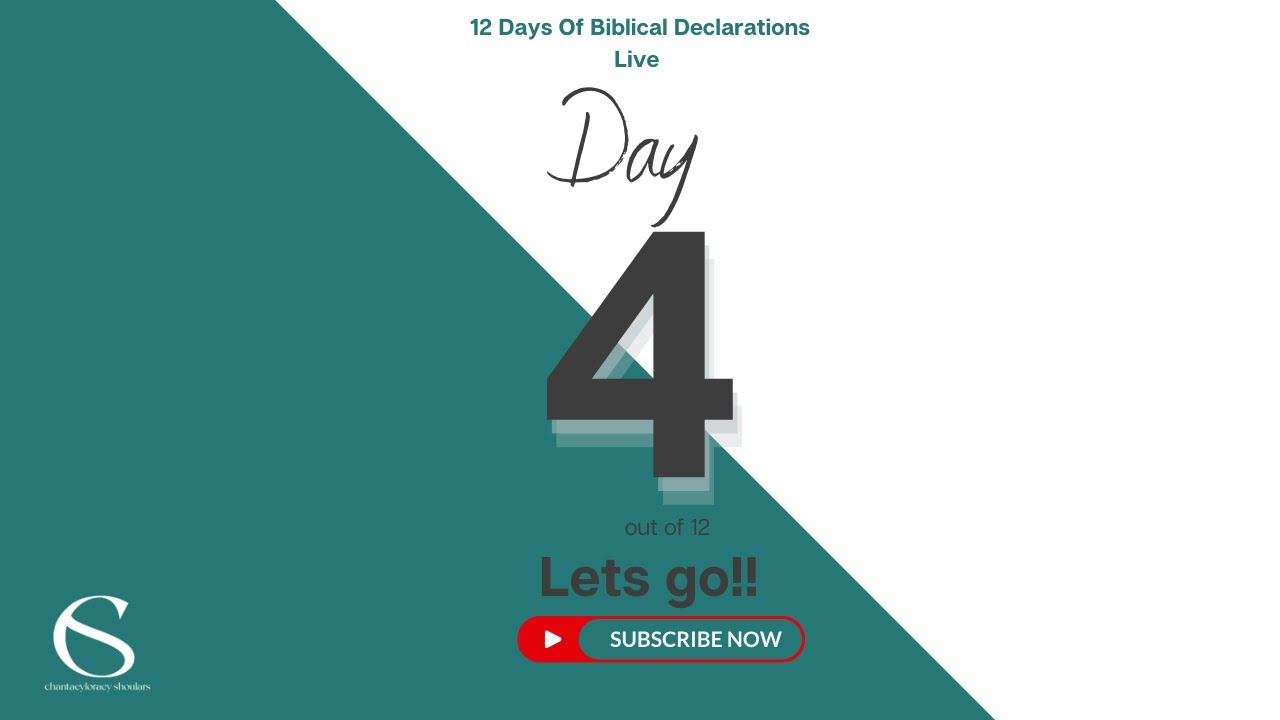 Day 4 Biblical Declarations 3/25 - YouTube