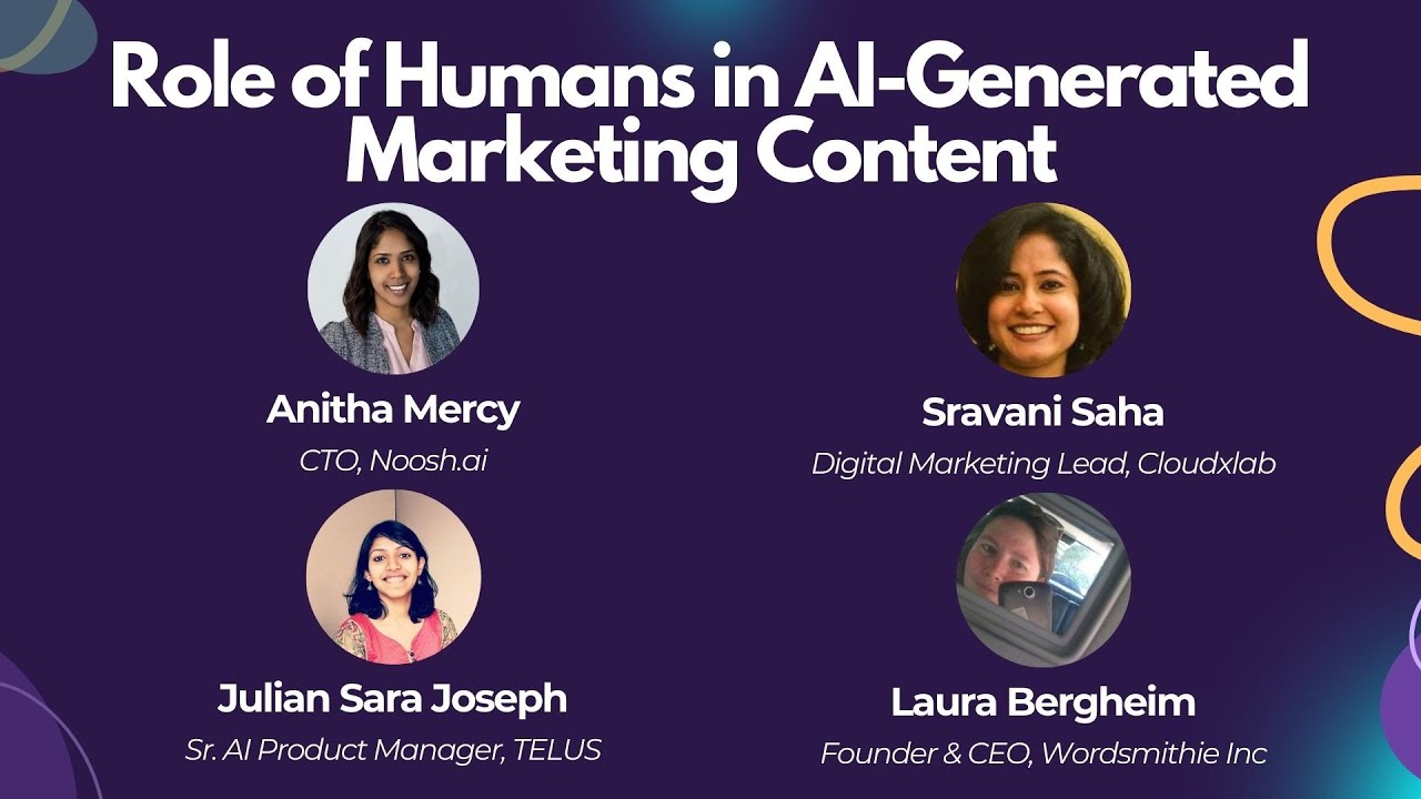 Xoogler.co: Role of Humans in AI-Generated Marketing Content - YouTube