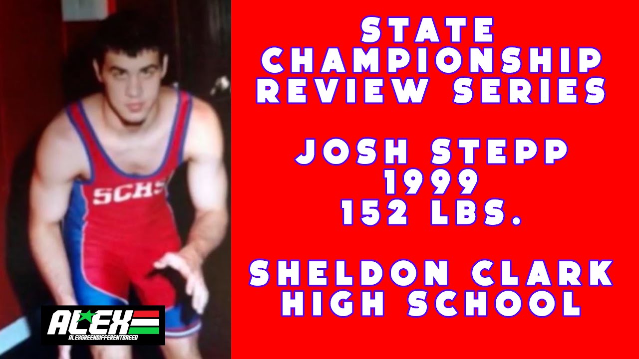 State Wrestling Championship match review w/ Josh Stepp (Sheldon Clark; 1999 152 lbs.) - YouTube
