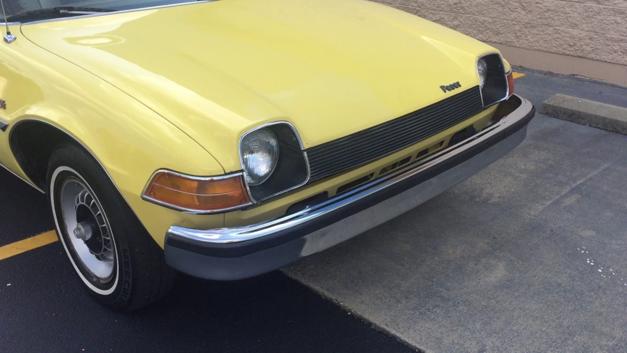 AMC Pacer 4 speed walk around video - YouTube