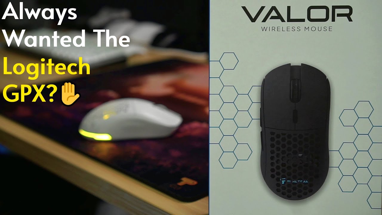 BETTER Logitech GPX SuperLight - PureTrak Valor - YouTube