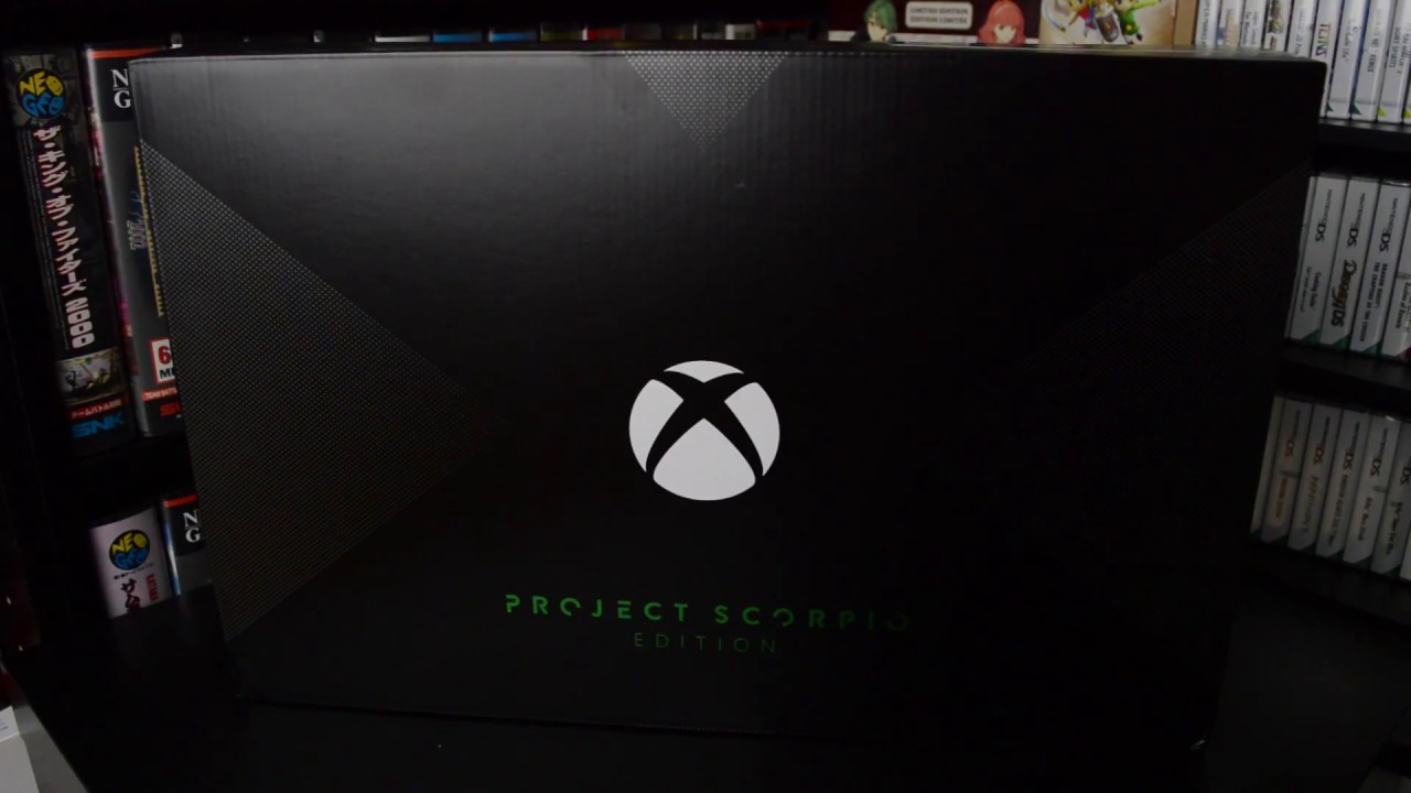 Unboxing Xbox One X - Project Scorpio Edition - YouTube