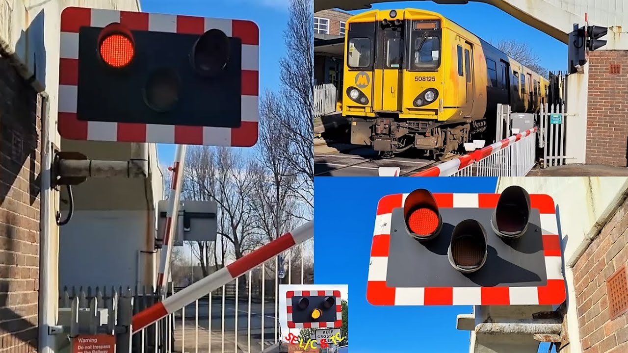 Hoylake Level Crossing, Merseyside - YouTube