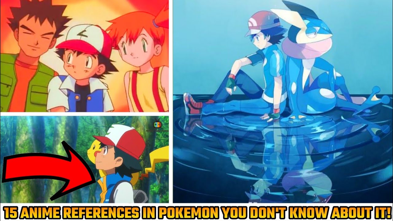 10 Anime References in Pokemon You Don't Know About it || Blazing Otaku ...