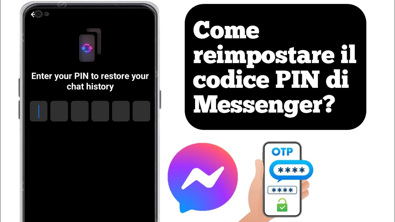 Come reimpostare il codice PIN di Messenger? 2024. - YouTube