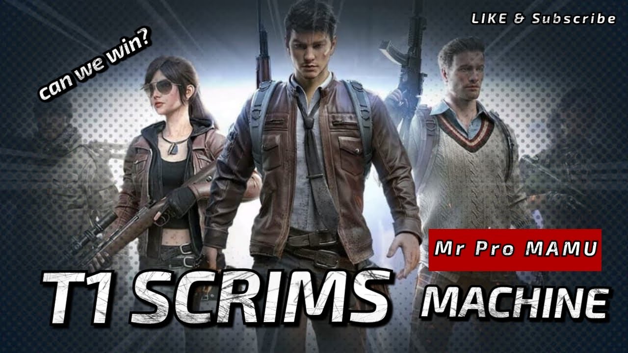 T1 SCRIMS MACHINE... CAN WE DO THAT ???? LETS PLAY TOGETHER WITH MR PRO ...