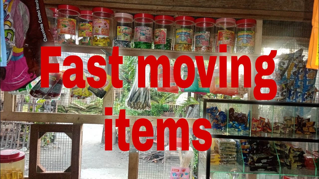 fast moving items - YouTube