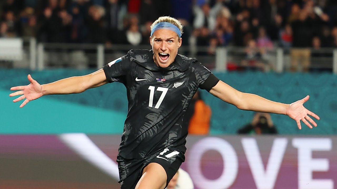 Hannah Wilkinson goal | New Zealand | Women's World Cup | Liberty A ...