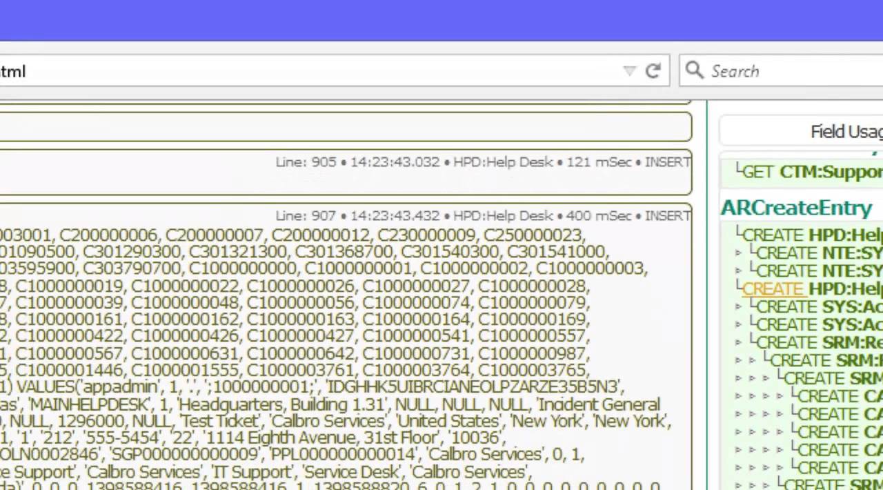 ARSKitStudio Remedy Log Analyzer - YouTube