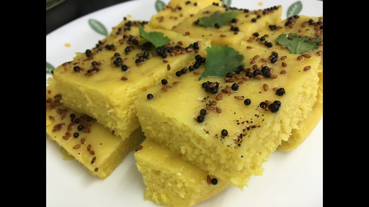 How to make Gits Khaman Dhokla without a pressure cooker! Quick healthy ...