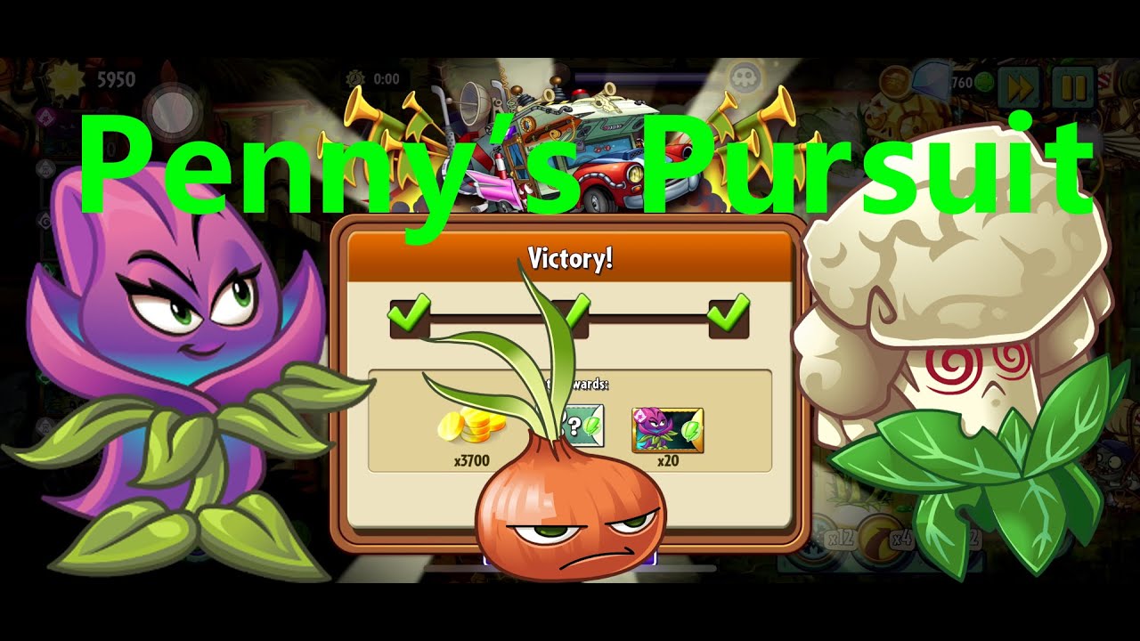 PvZ2: Penny’s pursuit,zomboss fight,level 3,Lost City Chowdown,Hocus ...