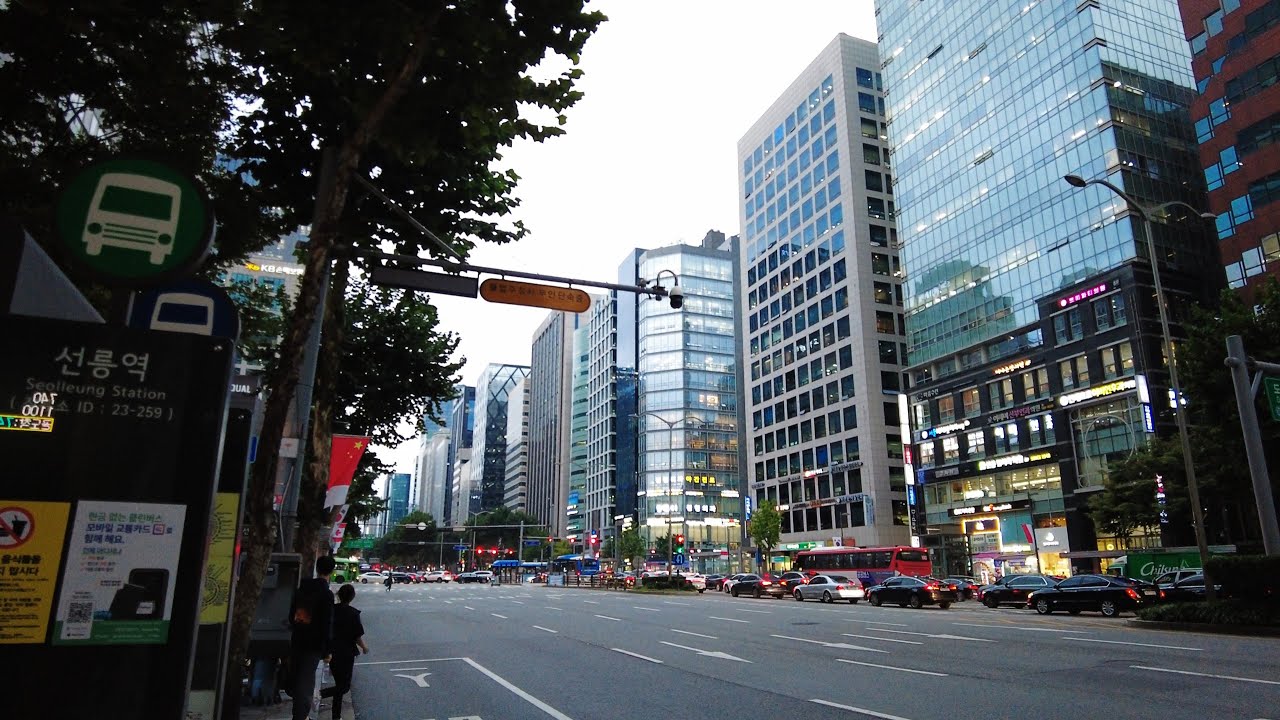 【4k】강남구 대치4동 - Daechi 4-dong, Gangnam-gu Street 2021, Seoul, Korea ...