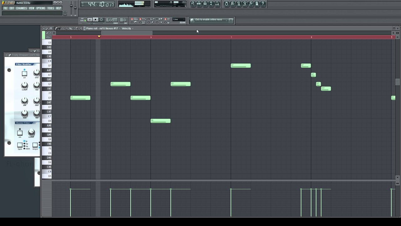 FL Studio 10 Video Game Music (Boss Battle) - YouTube