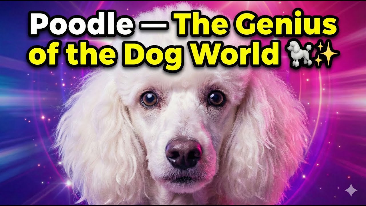 Poodle — The Elegant Genius of the Dog World 🐩 - YouTube