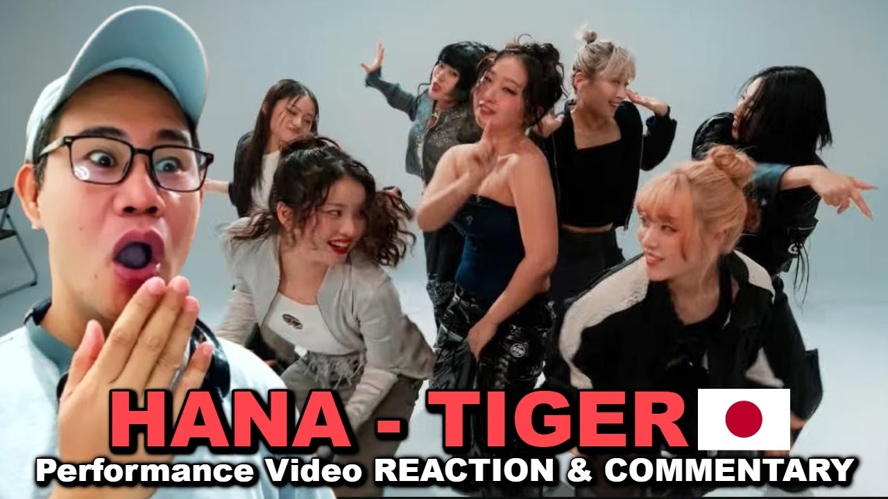 HANA / Tiger -Performance Video- REACTION - YouTube