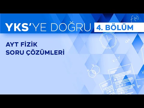 YKS'ye Doğru | TRT EBA 2023 AYT Fizik Soru Çözümleri Bölüm - 4#ykshazırlık#soruçözümleri#fizik