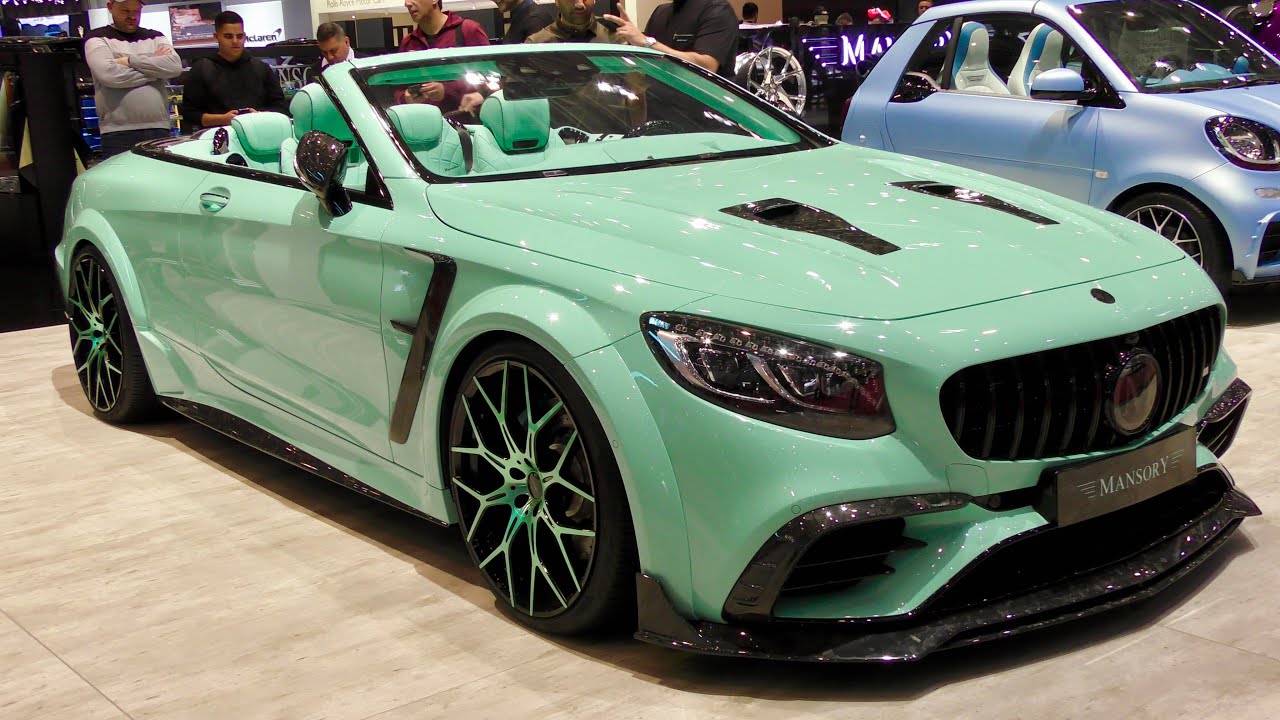 2019 Mansory S63 Apertus Cabriolet based on Mercedes Benz S63 AMG Coupé ...