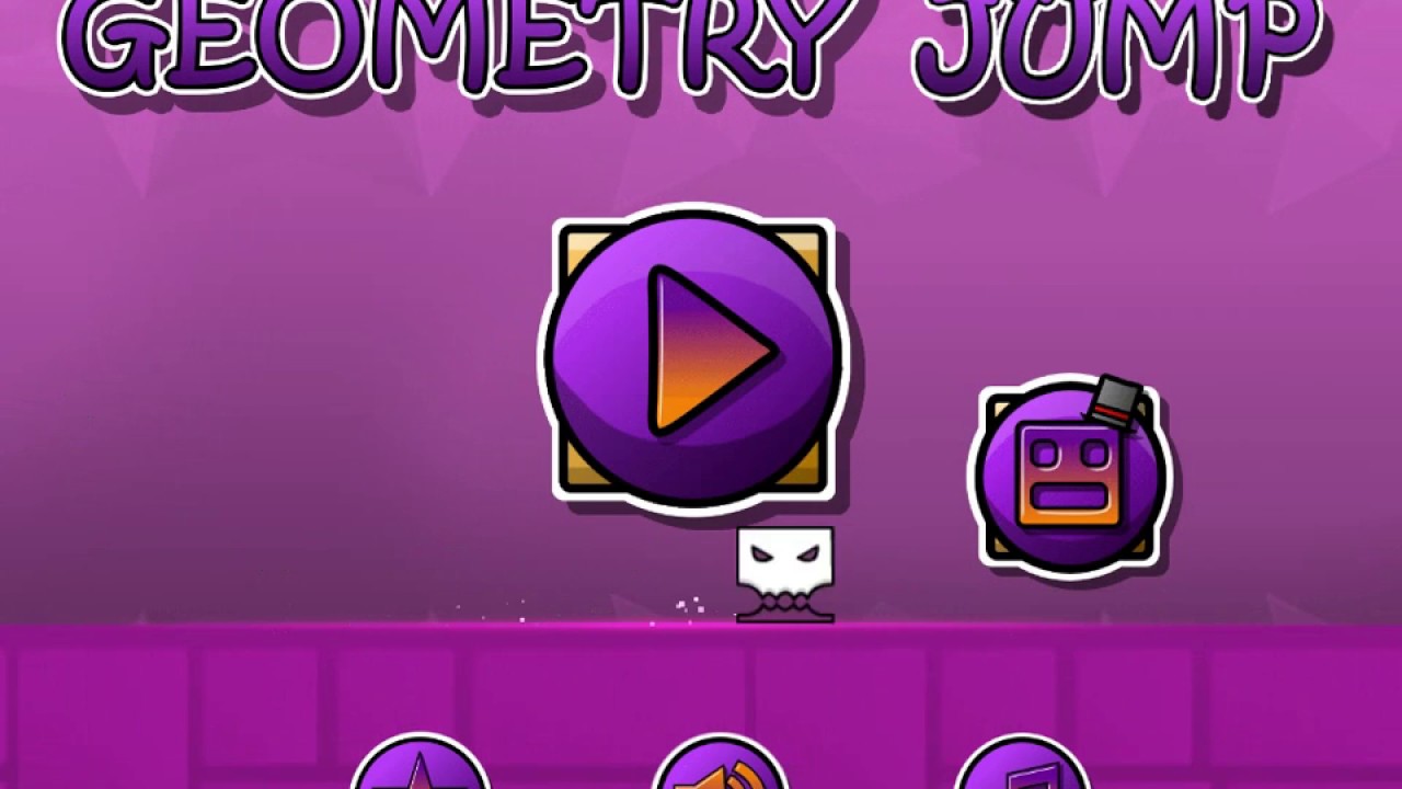 Geometry Jump/ windows 10 - YouTube