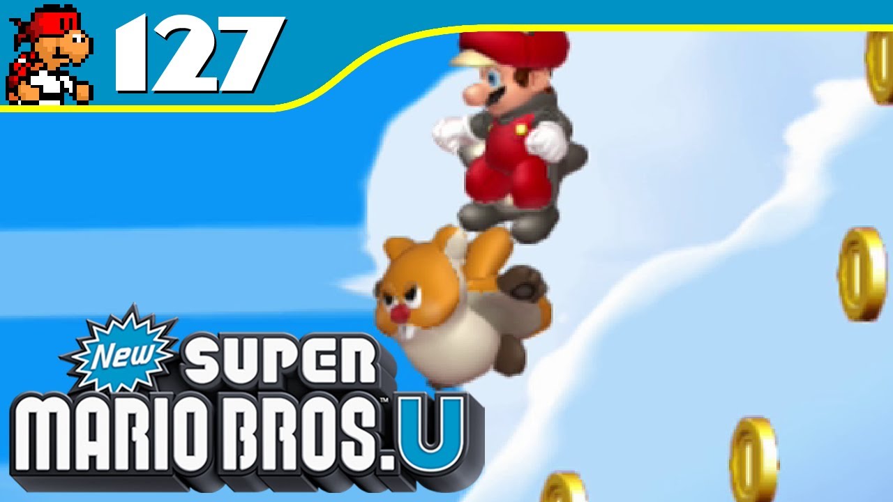 New Super Mario Bros. U | Coin Collection: Waddlewing Wipeout - 127 ...