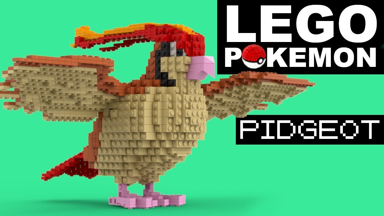 PIDGEOT Lego Pokemon (Custom build) - YouTube