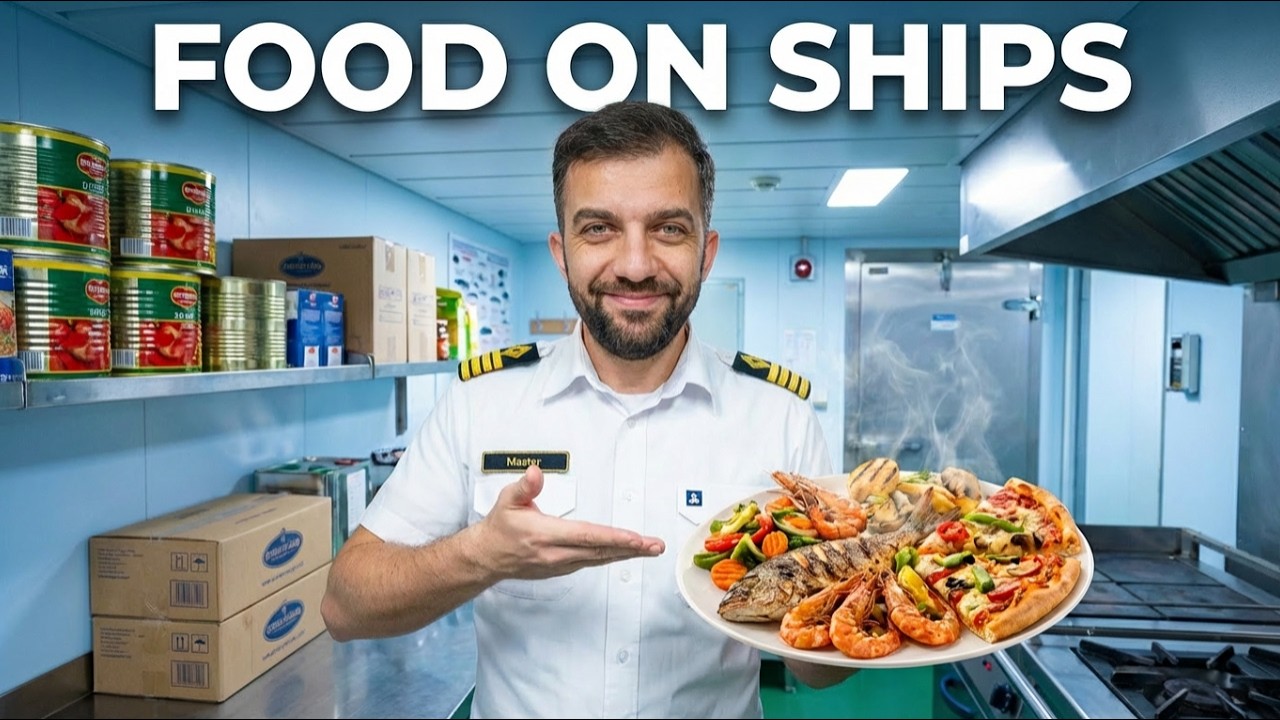 Inside a Ship's Secret Food Operation | Captain's First Look - YouTube