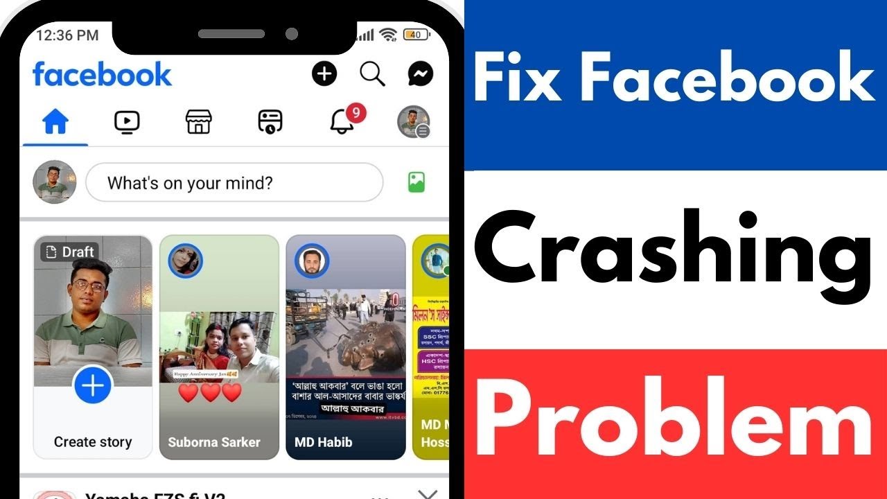 How To Fix Facebook Crash On Android | Facebook Crashing - YouTube