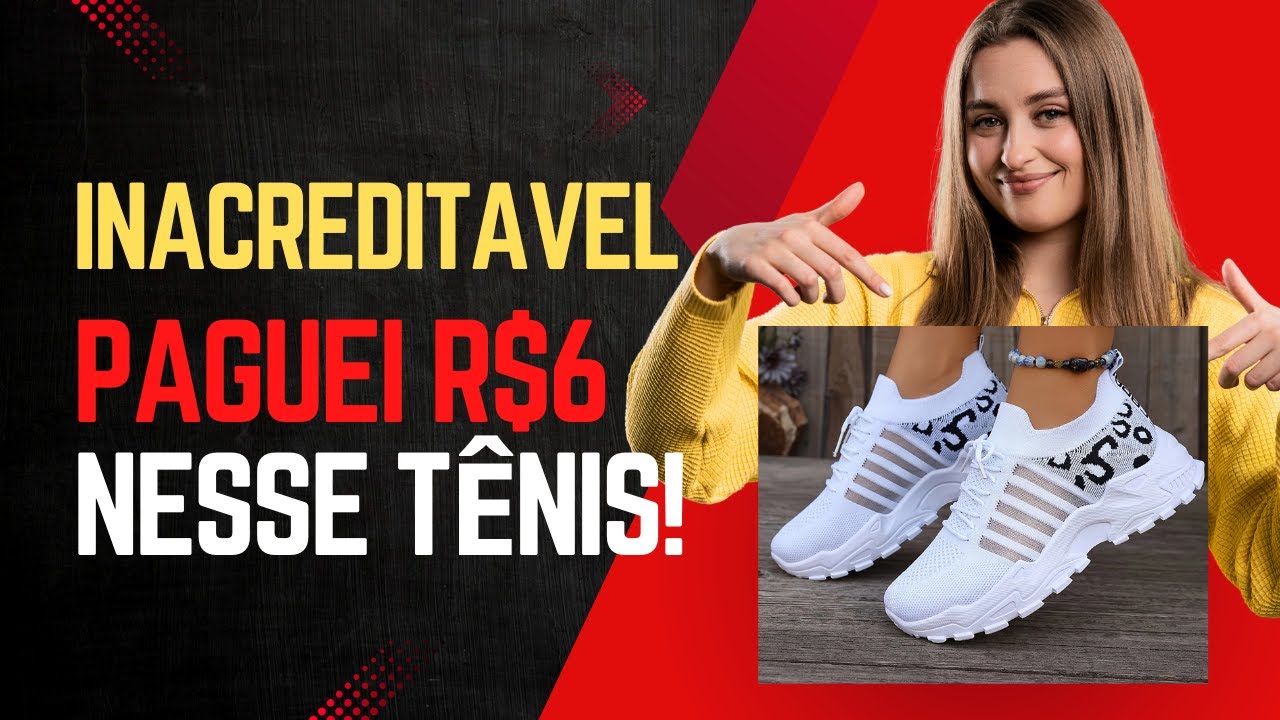 7 TÊNIS FEMININOS DA TEMU – Estilo e Conforto a Preço de Banana!” Tênis ...