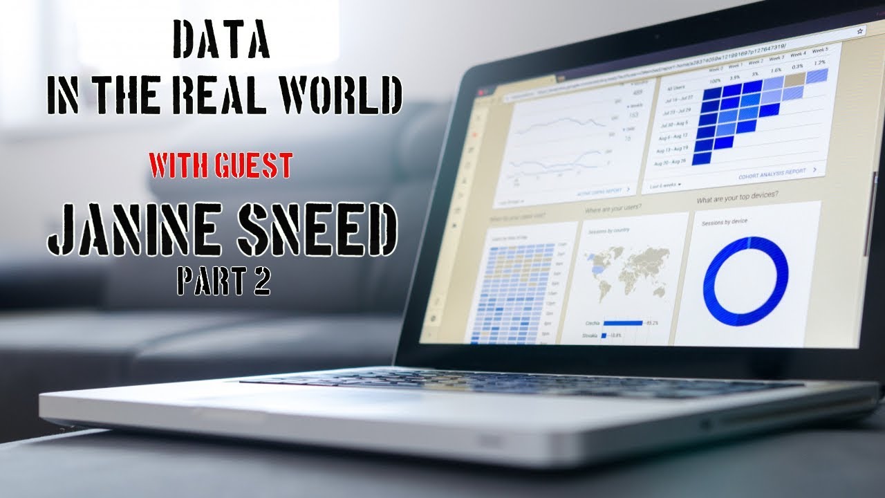 Data In The Real World with Janine Sneed - Part 2 - YouTube