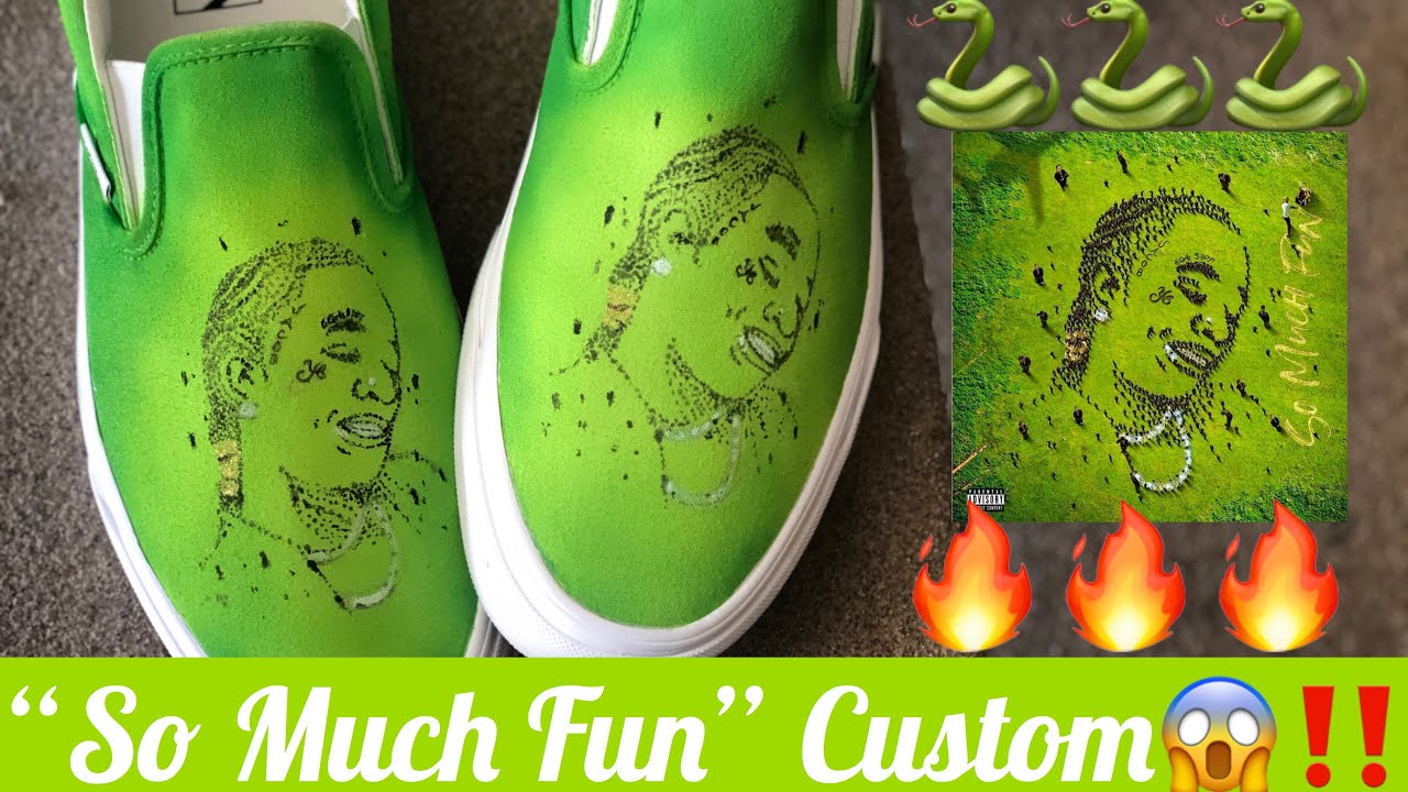 Young Thug "So Much Fun" Custom Vans!!! (Prod. Patek Beats) - YouTube