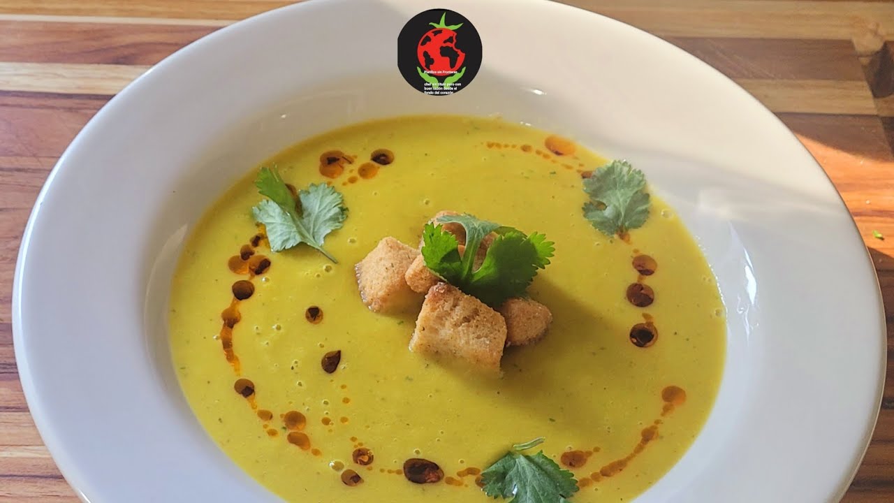 Crema De Habas con Cúrcuma/platillos sin fronteras - YouTube