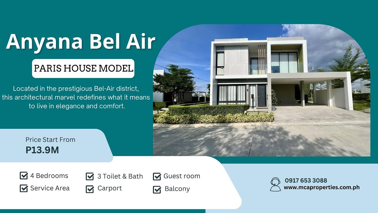 Discover the Paris House Model at Anyana Bel Air - YouTube