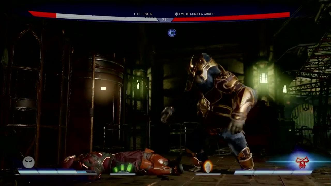 Injustice 2 Bane VS Gorilla Grodd - YouTube