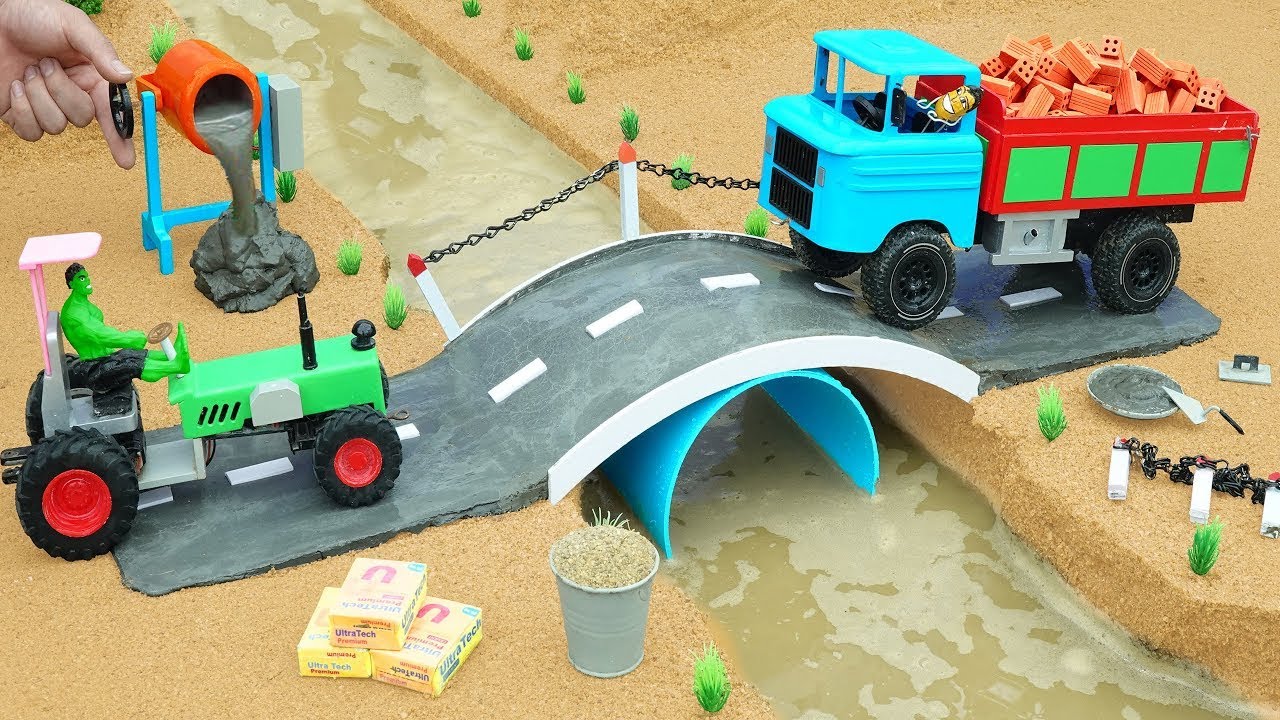 DIY Construction Science Project - Build a Water Well 2 Compartment and Mini Hand Pump With ...