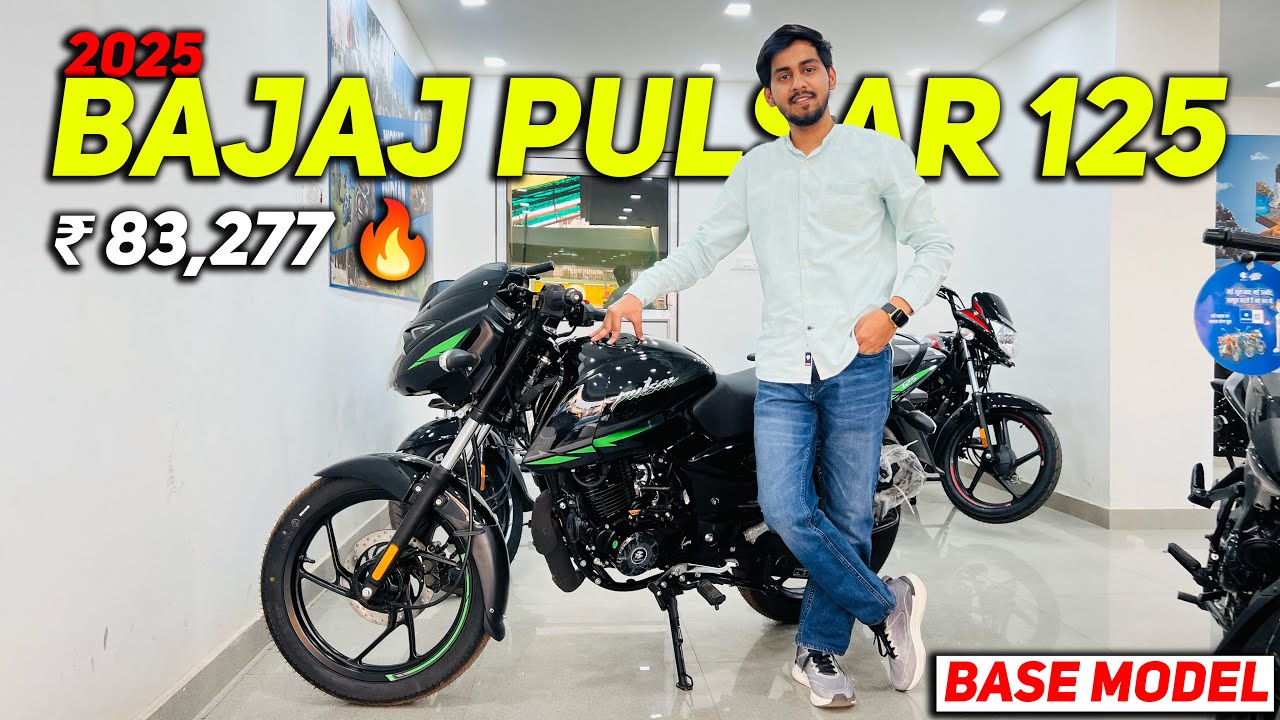 Bajaj Pulsar 125 Base Model 2025 Review 🔥 Price, Mileage, Features ...