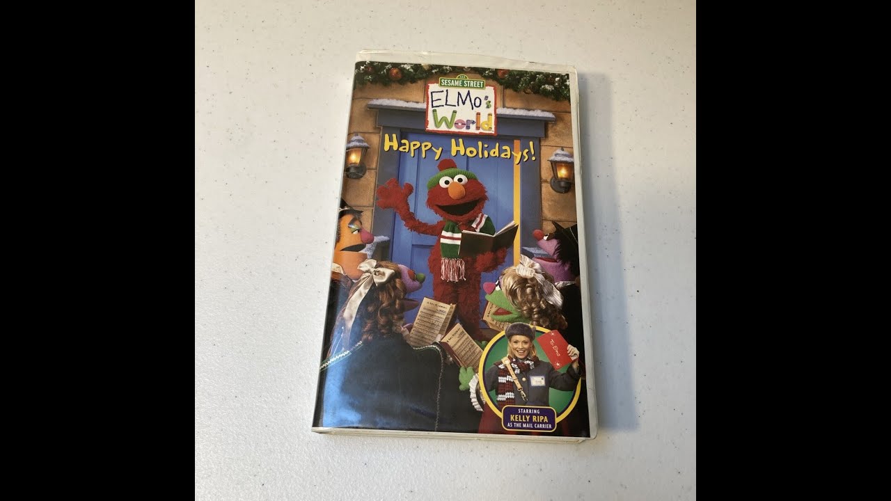 Opening To Elmo's World: Happy Holidays! (2002) VHS - Reversed! - YouTube