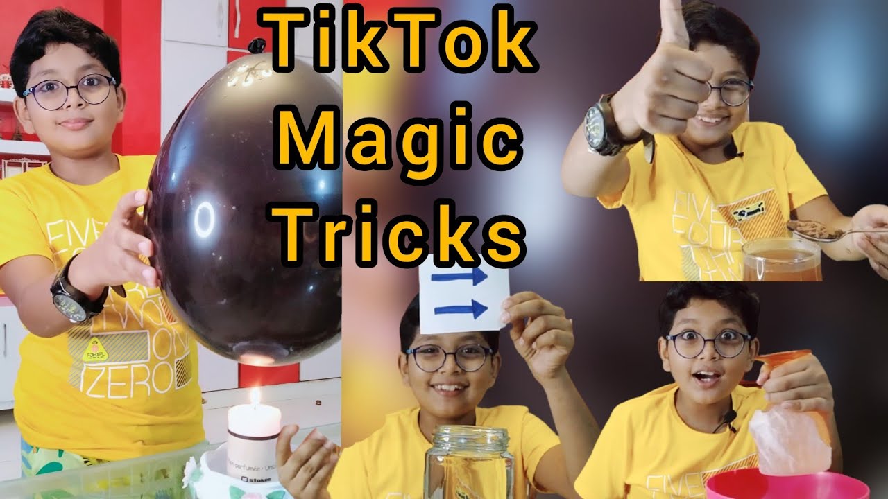 TikTok Magic tricks|Magic Tricks|Aayan Vlogger - YouTube