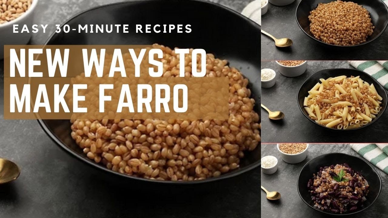 How to make farro - farro recipe - Here is the shortest recipe of ...