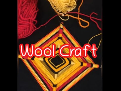 Wool Craft with inverse wool rolling technique || Wool Craft || Wool ...