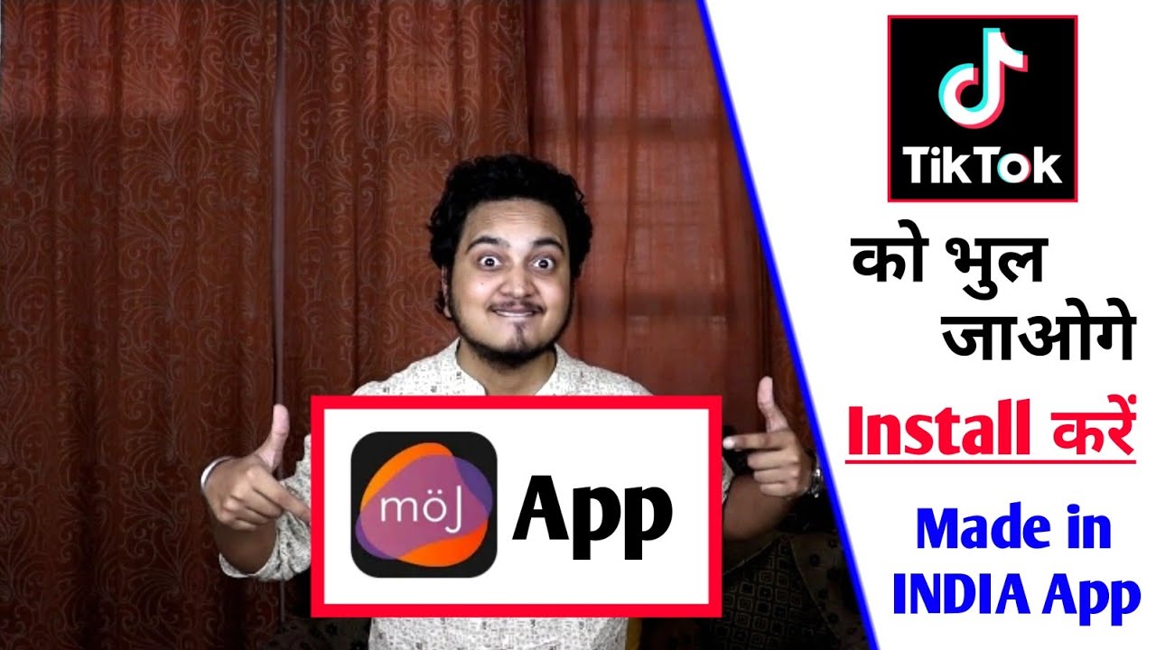 Moj App Launched in India after Bann of TikTok 🔥🔥 | Moj App | moj short ...
