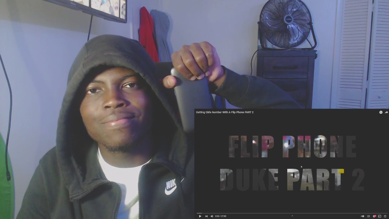 The Unspoken Rizz god Duke dennis pulls baddies with a flip phone - YouTube
