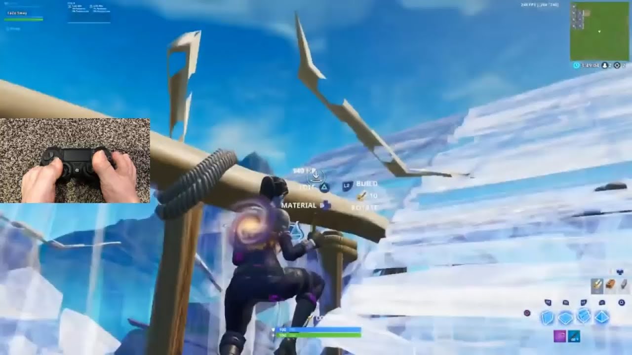 I play fortnite with my FEET😳 - YouTube