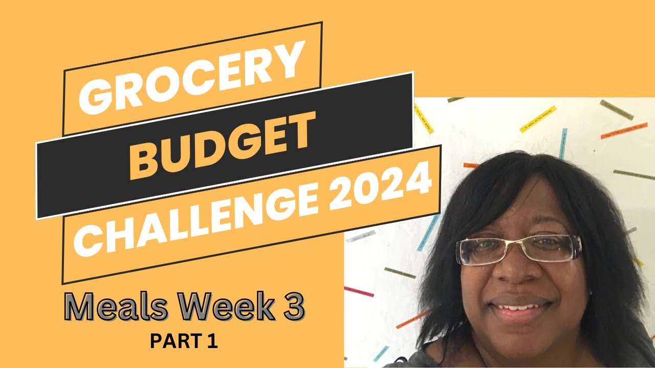 Publix Grocery Budget Challenge 2024 Week 3 Part 1 mp4 - YouTube