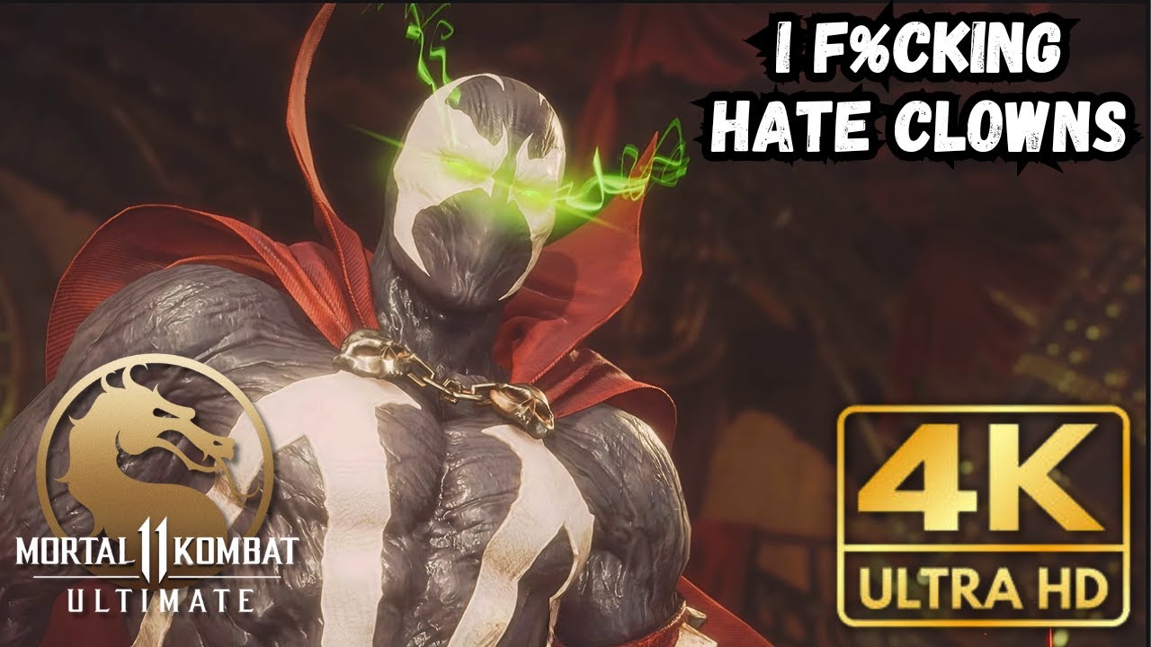 Spawn REALLY Hates Joker | Mortal Kombat 11 - 4K Clips (Spawn Vs The ...