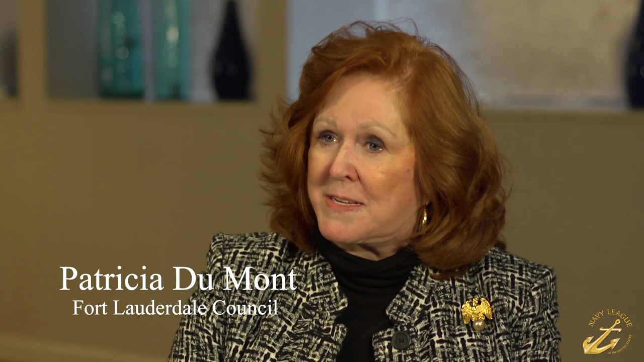 Telling the Navy League Story: Patricia Du Mont - YouTube