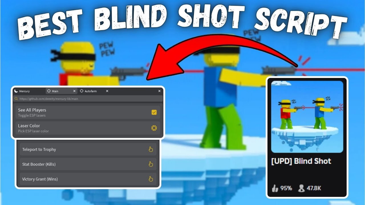 [UPD] Blind Shot SCRIPT PASTEBIN | ESP, AUTOFARM | KEYLESS - YouTube
