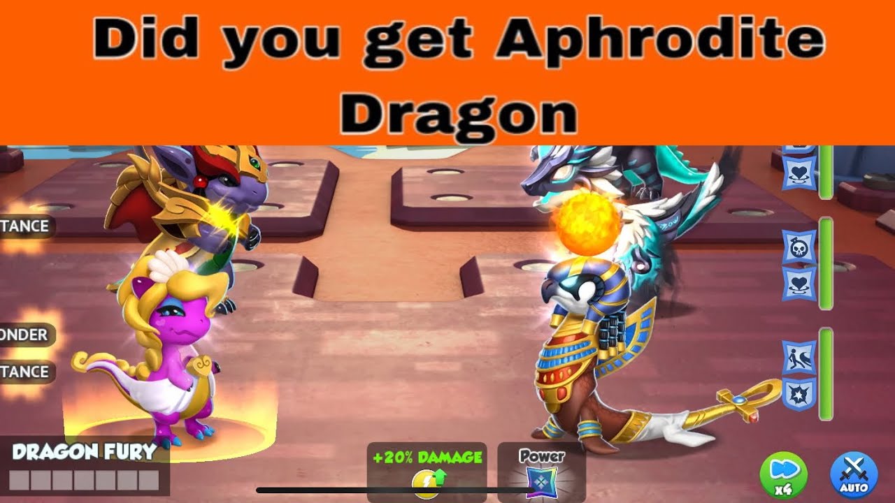Did you get aphrodite dragon ? || Dragon mania legends - YouTube