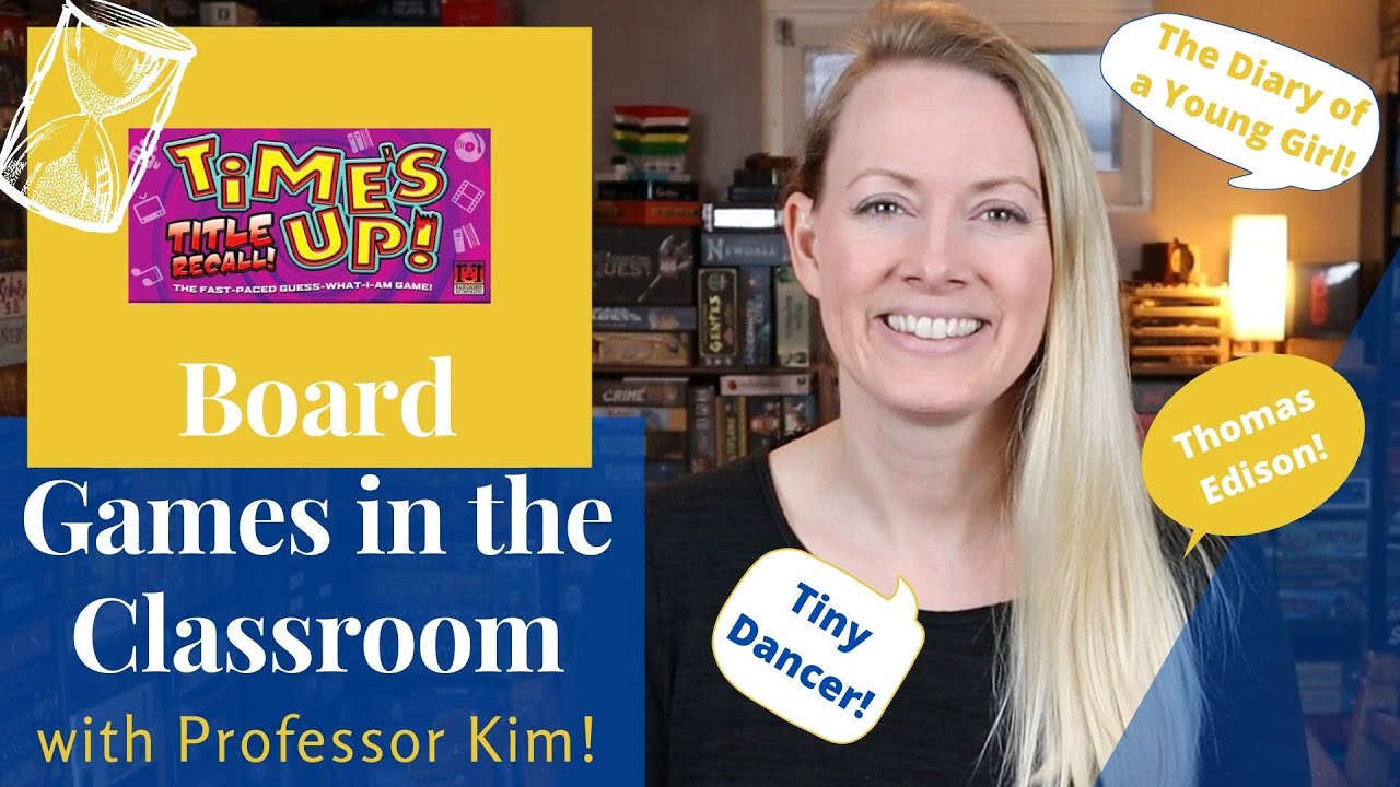Professor Kim Instructs How to Use TIME'S Up in the Classroom ...