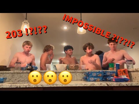 WE ATE 203 CHIPS AHOY?!?