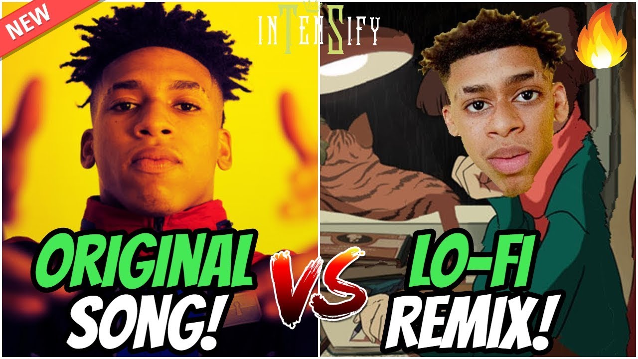 popular rap songs vs lo-fi remixes - YouTube